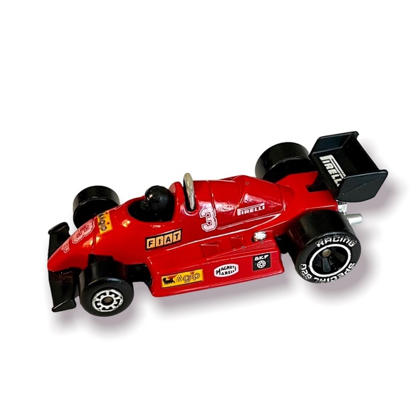 MATCHBOX | Other | Matchbox Mi37 F 1 Racer Redblack 1984 Fiat Formula 1 ...